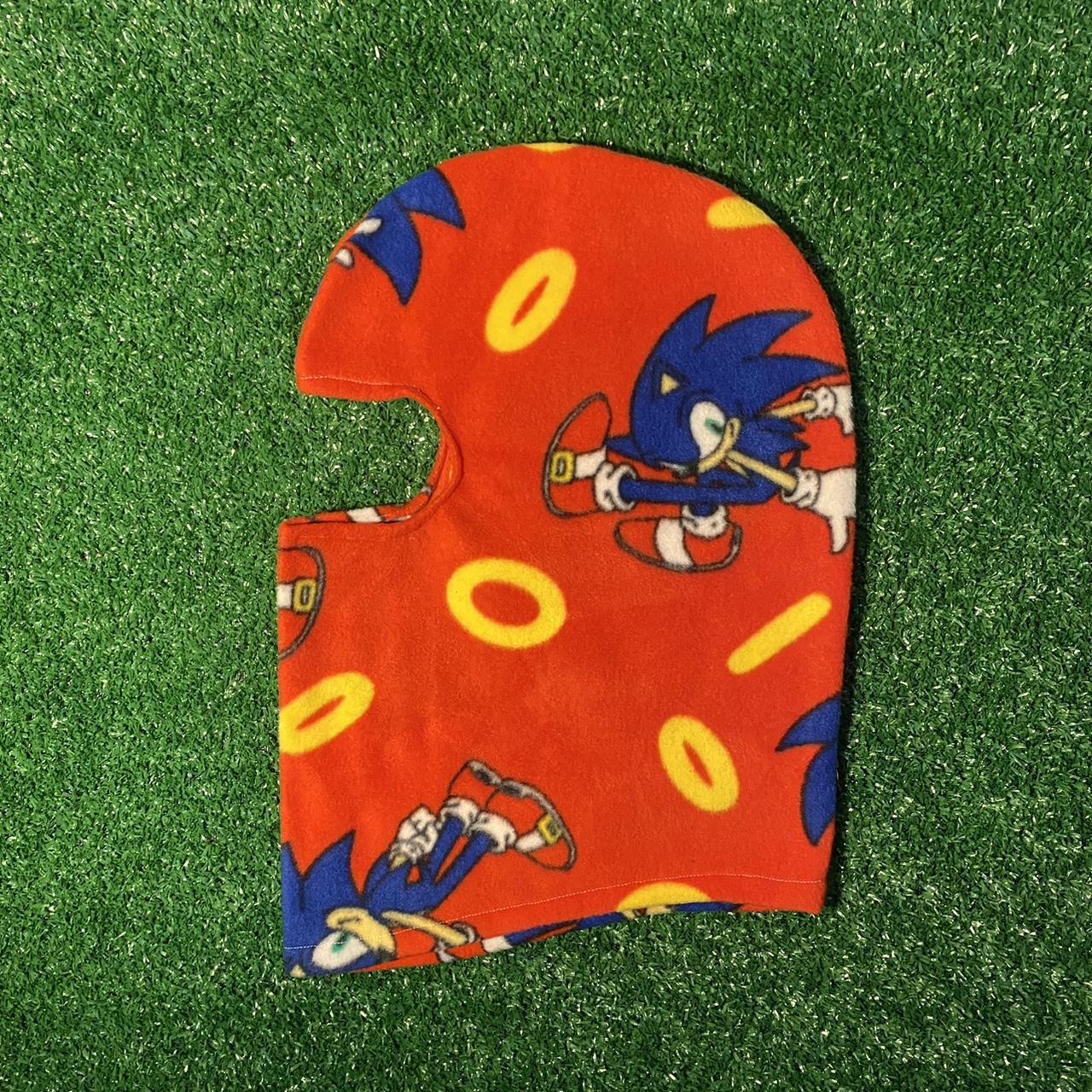 Sonic The Hedgehog Face Mask Condition: New! One... - Depop