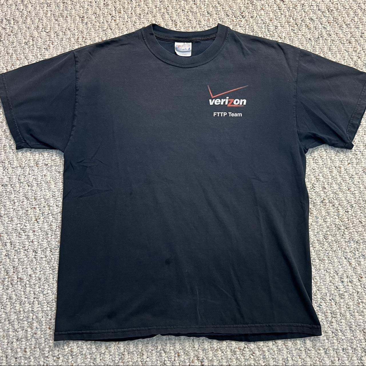 90s Verizon T-shirt #vintage #vintagestyle... - Depop