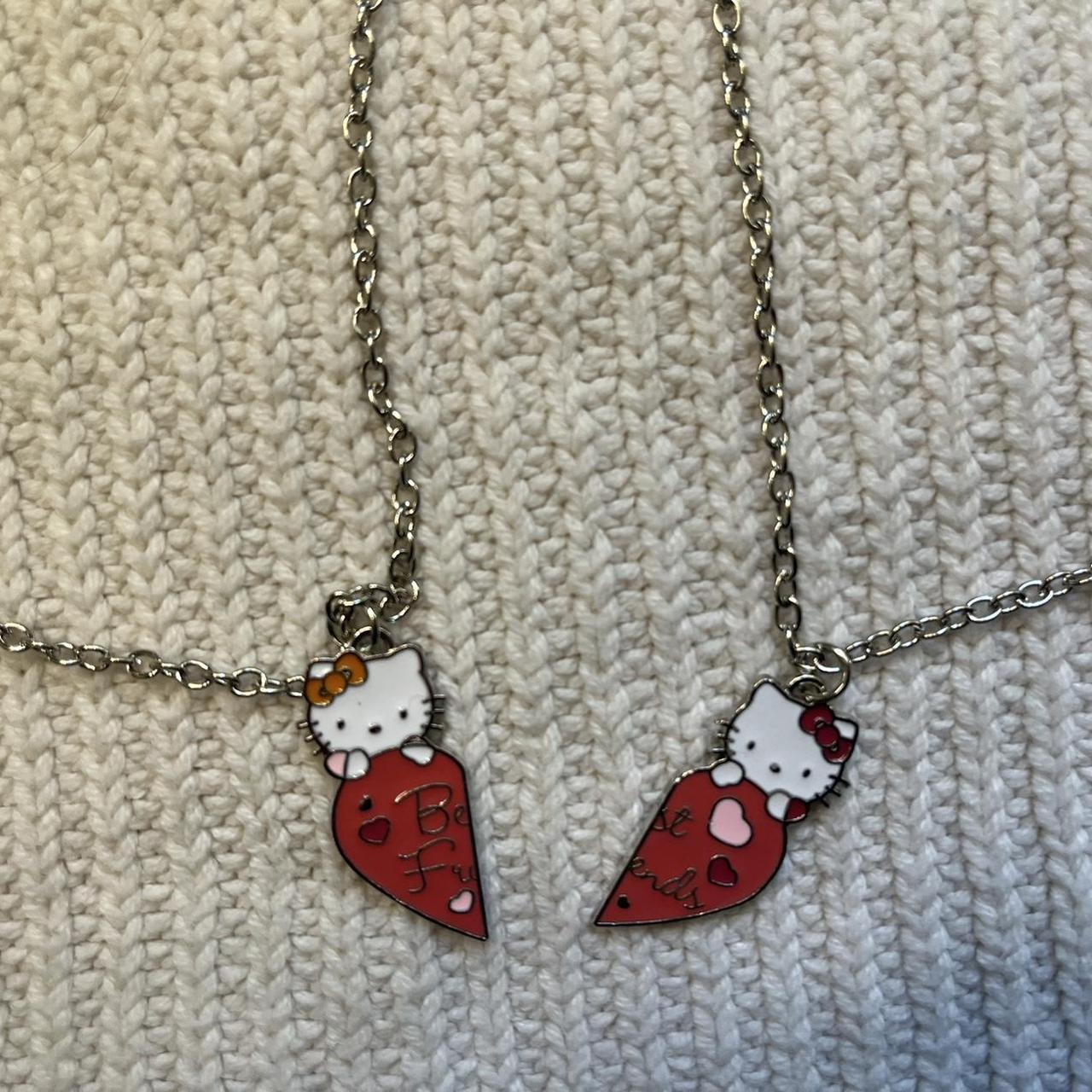 24 Inch 🎀 Hello Kitty 🎀 BFF Necklaces Fast Shipping... - Depop