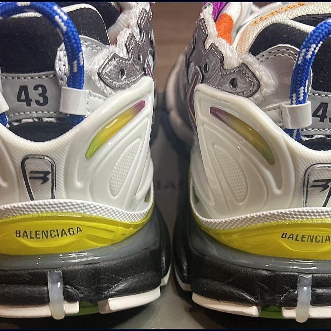 Balenciaga mesh runner sneakers for sale brand new... - Depop