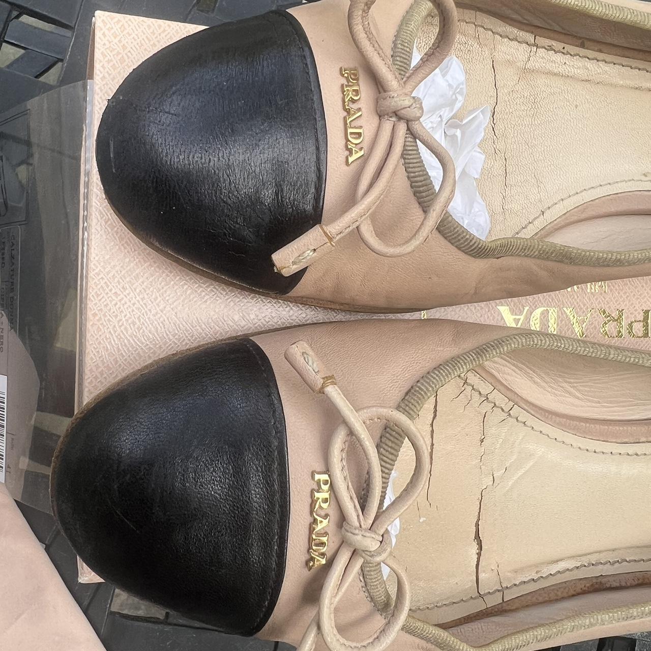Authentic #Prada ballet flats. Size 41 / 10.5 W... | Depop