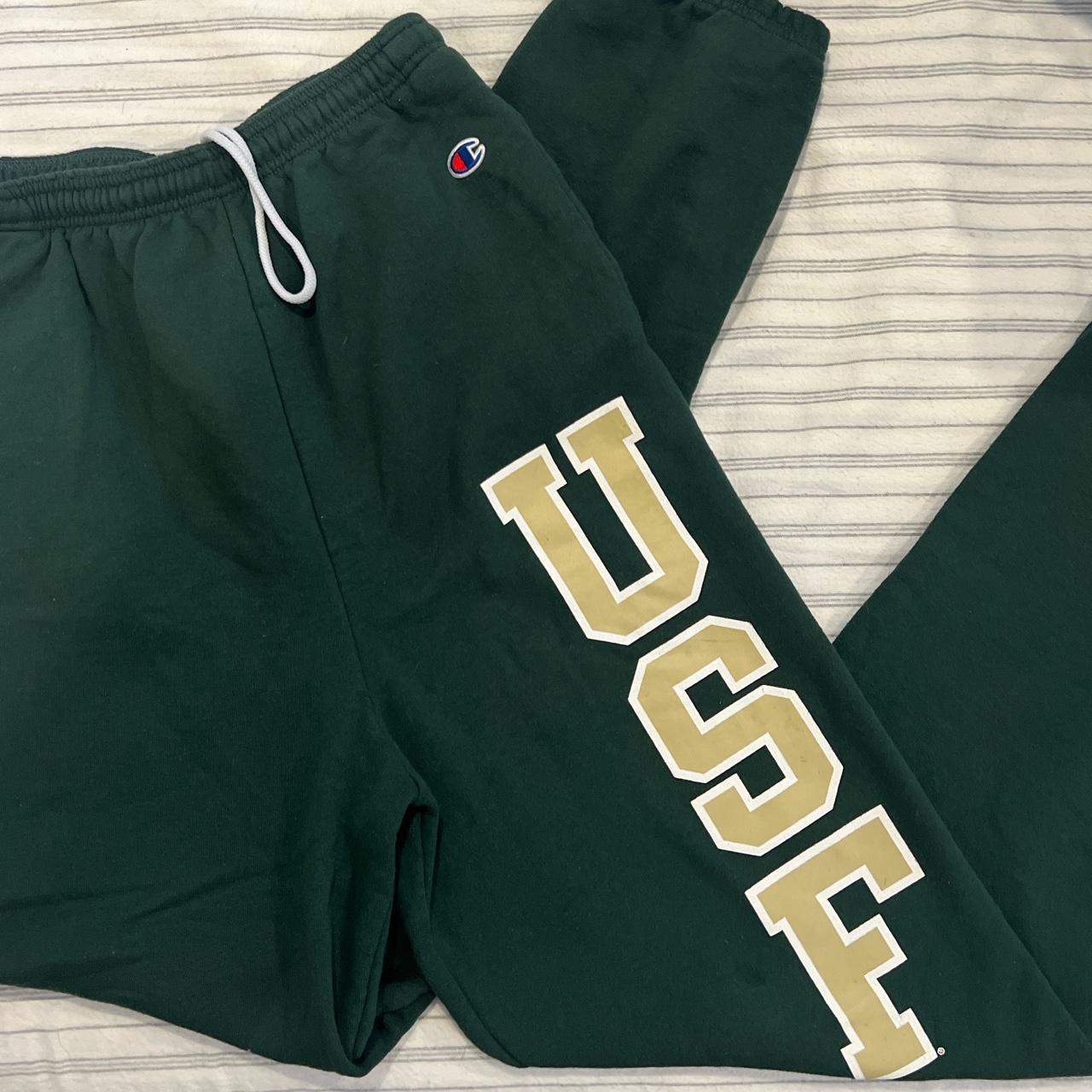 college sweatpants -University of South Florida... - Depop