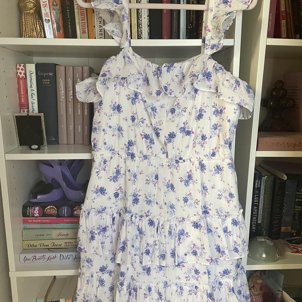 Love Shack Fancy x Target floral dress Great used... - Depop
