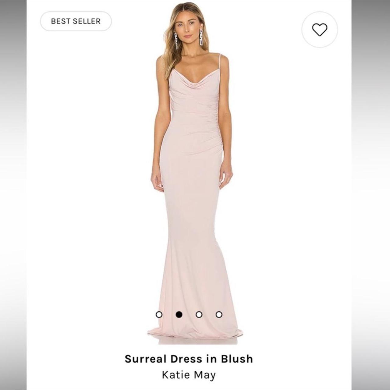 Katie May Surreal gown in blush Worn once for a... - Depop