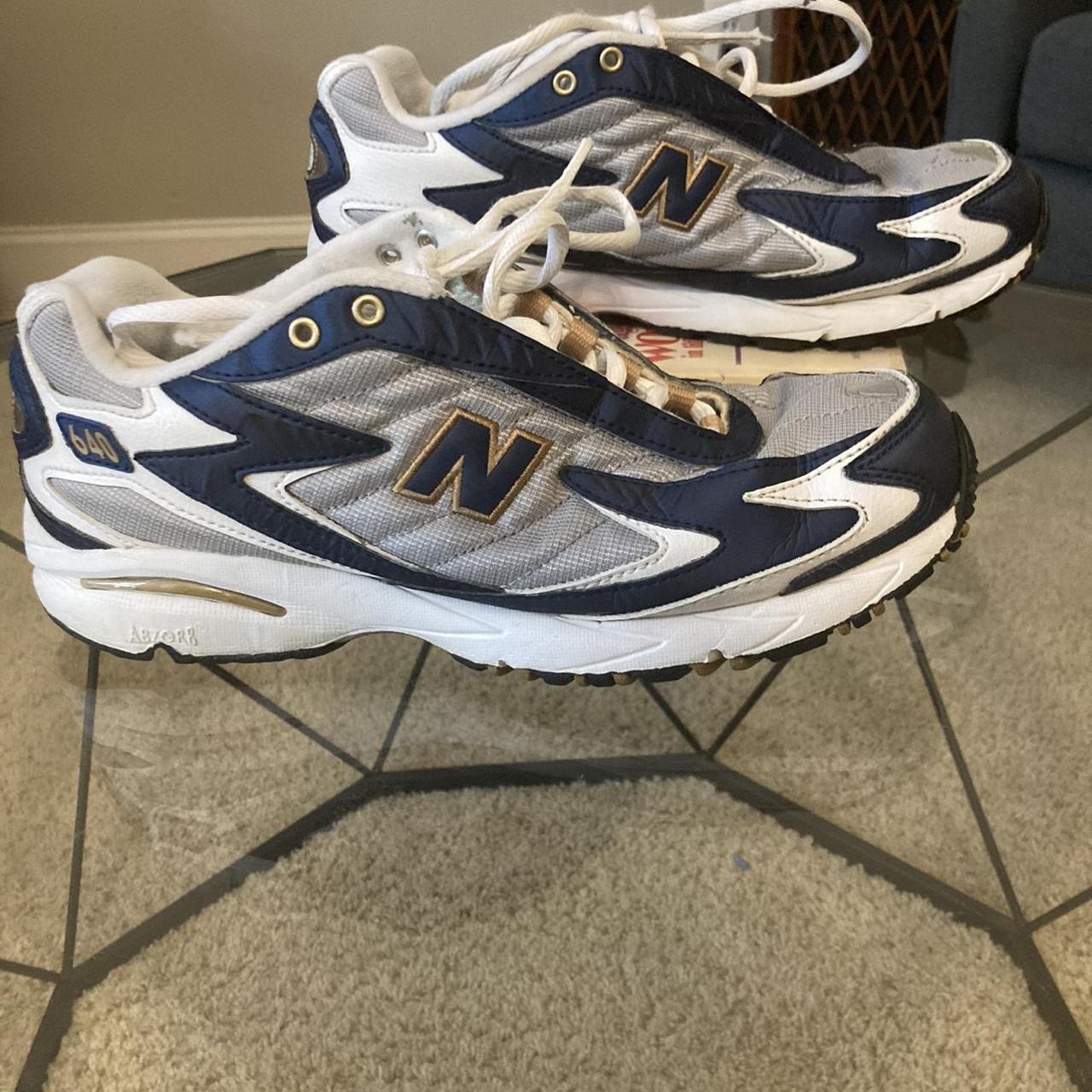 Vintage New Balance 640 Shoes Walking Running Tennis... - Depop