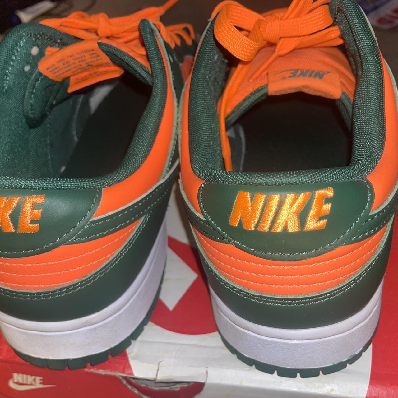 Nike dunk low ‘Miami hurricane’s ‘ | Depop