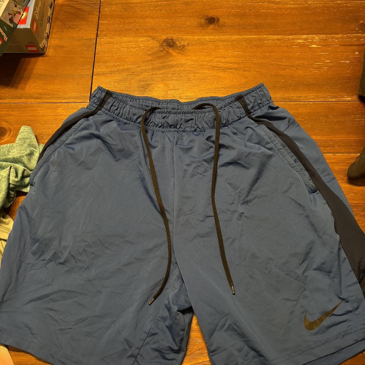 Royal blue Nike shorts - Depop