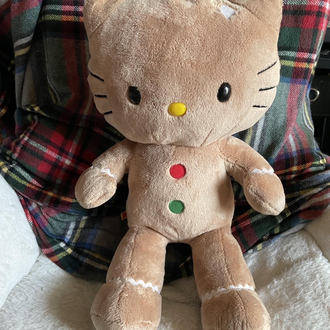 Hello kitty gingerbread build a bear, no bow or butt... - Depop