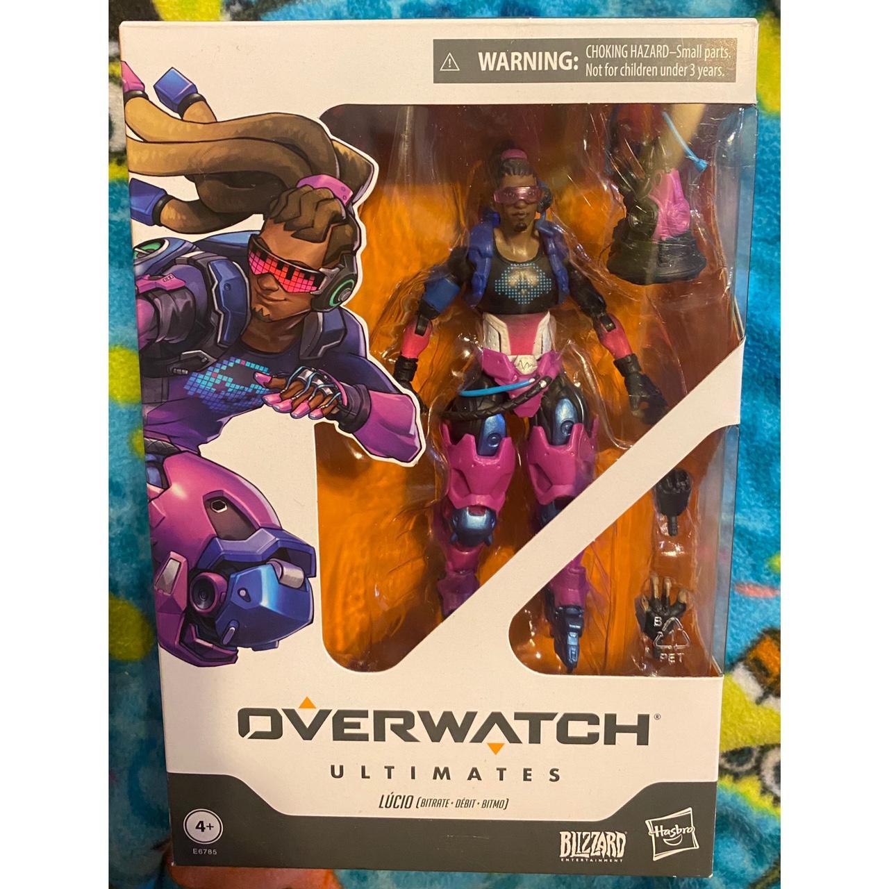 overwatch ultimates lucio figure seals broken, left... - Depop