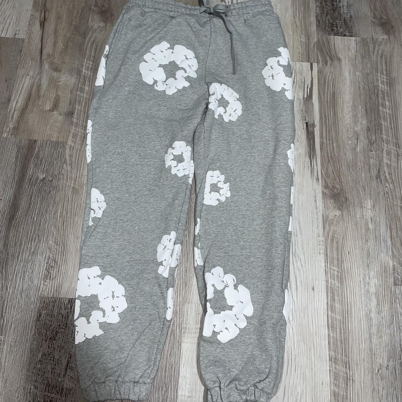 Diem tears sweat pants size L - Depop
