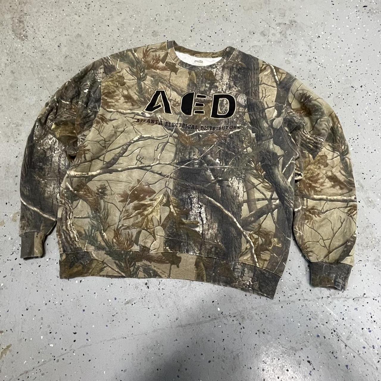 VINTAGE REALTREE CAMO CREWNECK CRAZY SEND OFFERS - Depop