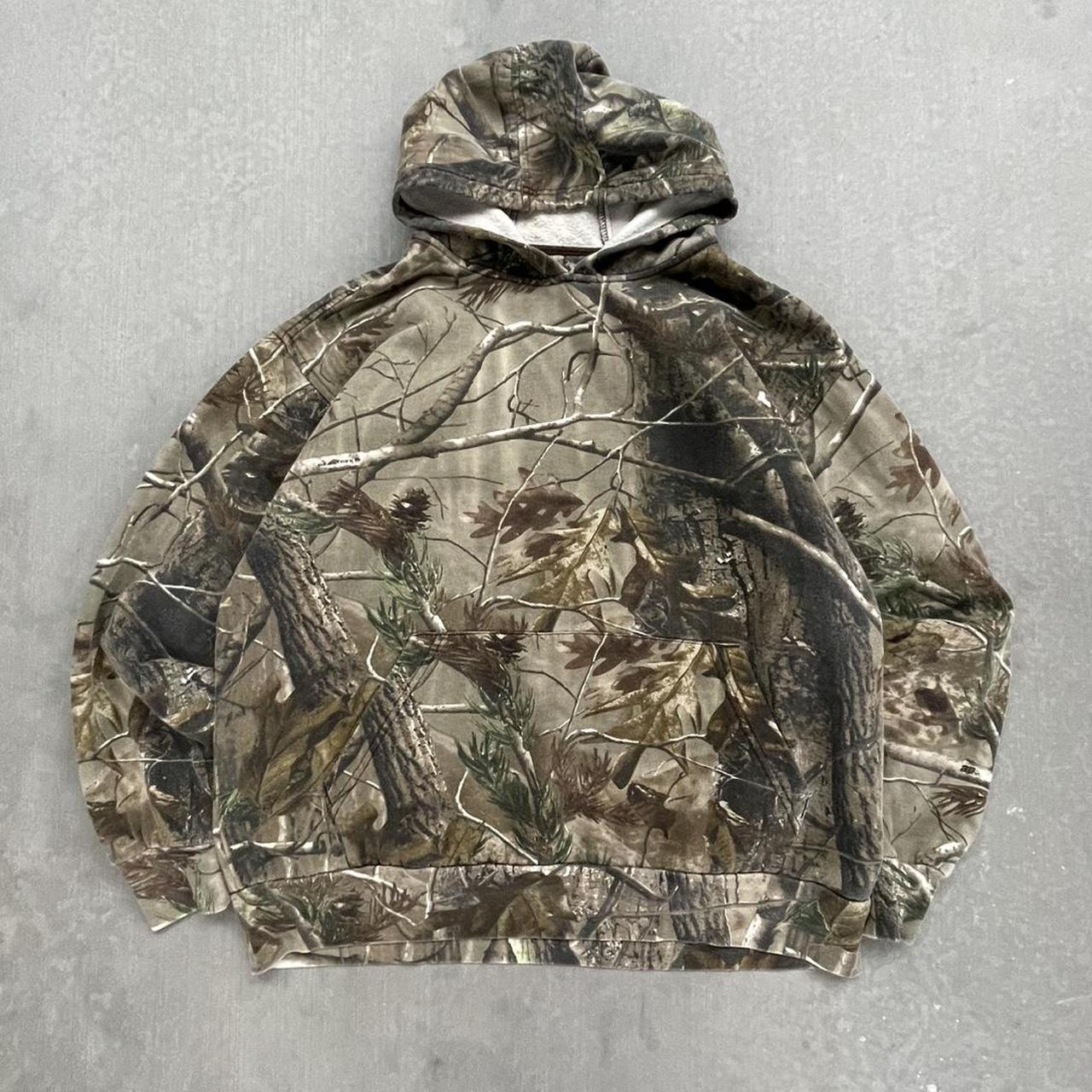 Y2K realtree camo boxy hoodie Send offers - Depop