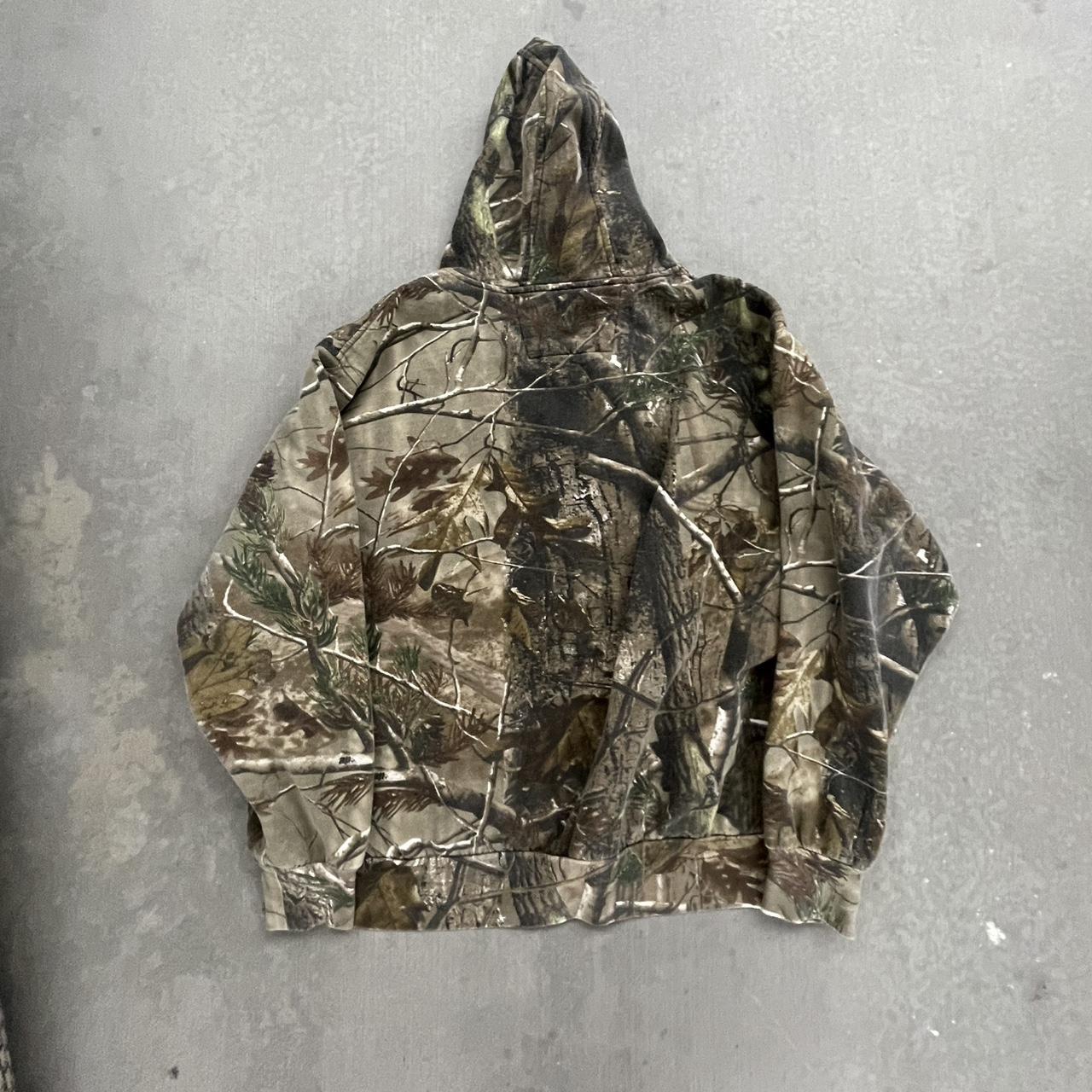 Y2K realtree camo boxy hoodie Send offers - Depop
