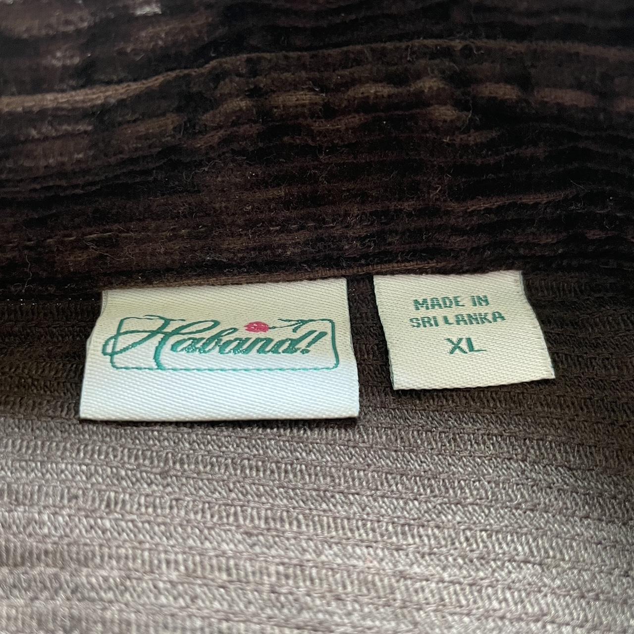 Haband Corduroy Button Down Shirt Size XL, but fits... - Depop