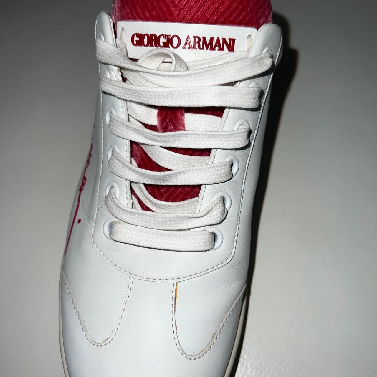 These authentic Giorgio Armani shoes are a stunning... - Depop