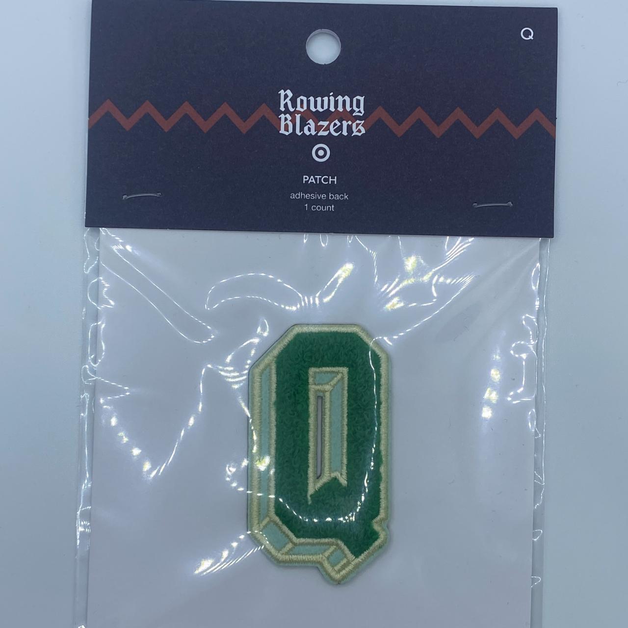 Rowing Blazers x Target Letter Patch "Q" - Brand New... - Depop