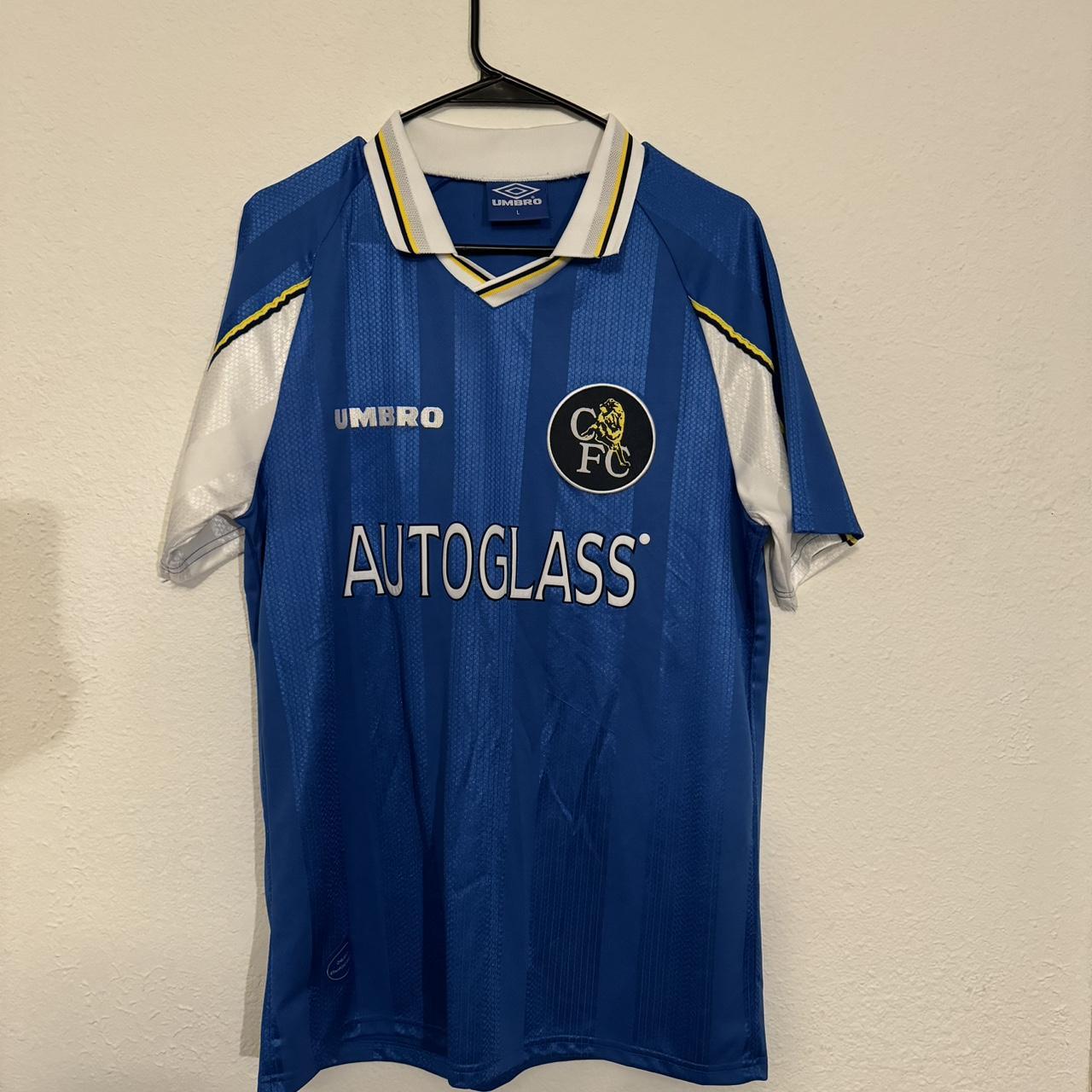 Chelsea FC 1998 home jersey. #chelsea #retro... - Depop