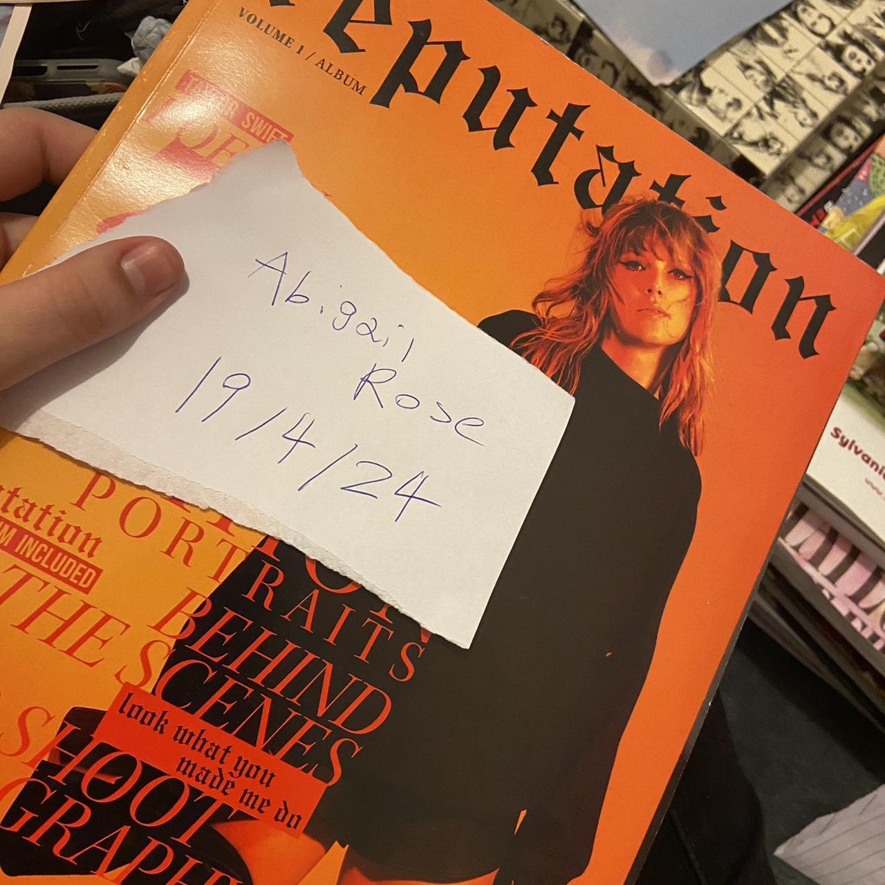 Taylor swift reputation magazine no CD message me... - Depop