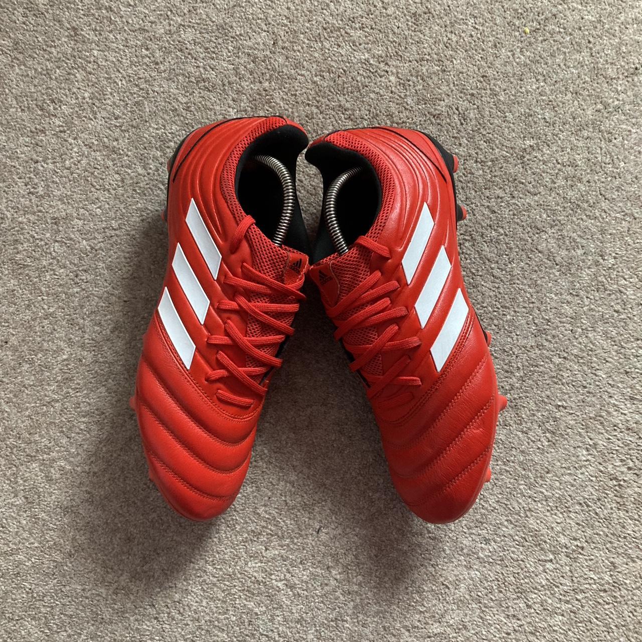 Adidas copa football boots in red/black Excellent... - Depop