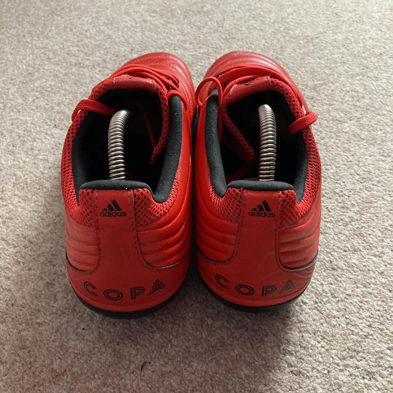 Adidas copa football boots in red/black Excellent... - Depop