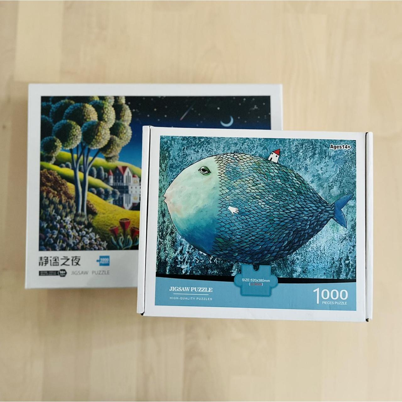 Two jigsaw puzzles 🧩 🧩 * Sold together * 1000 piece... - Depop