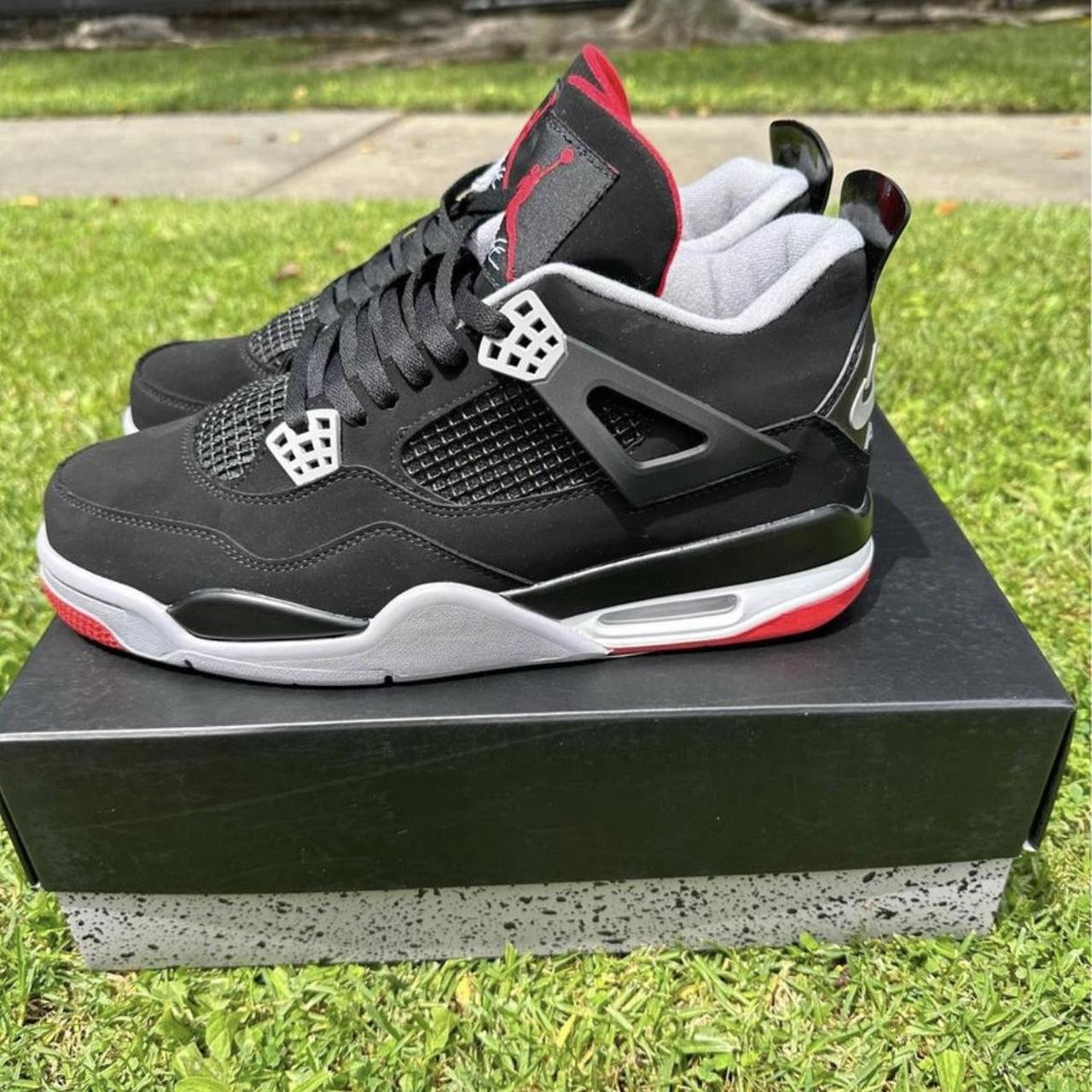 jordan 4s breads i have multiple pairs got them... - Depop