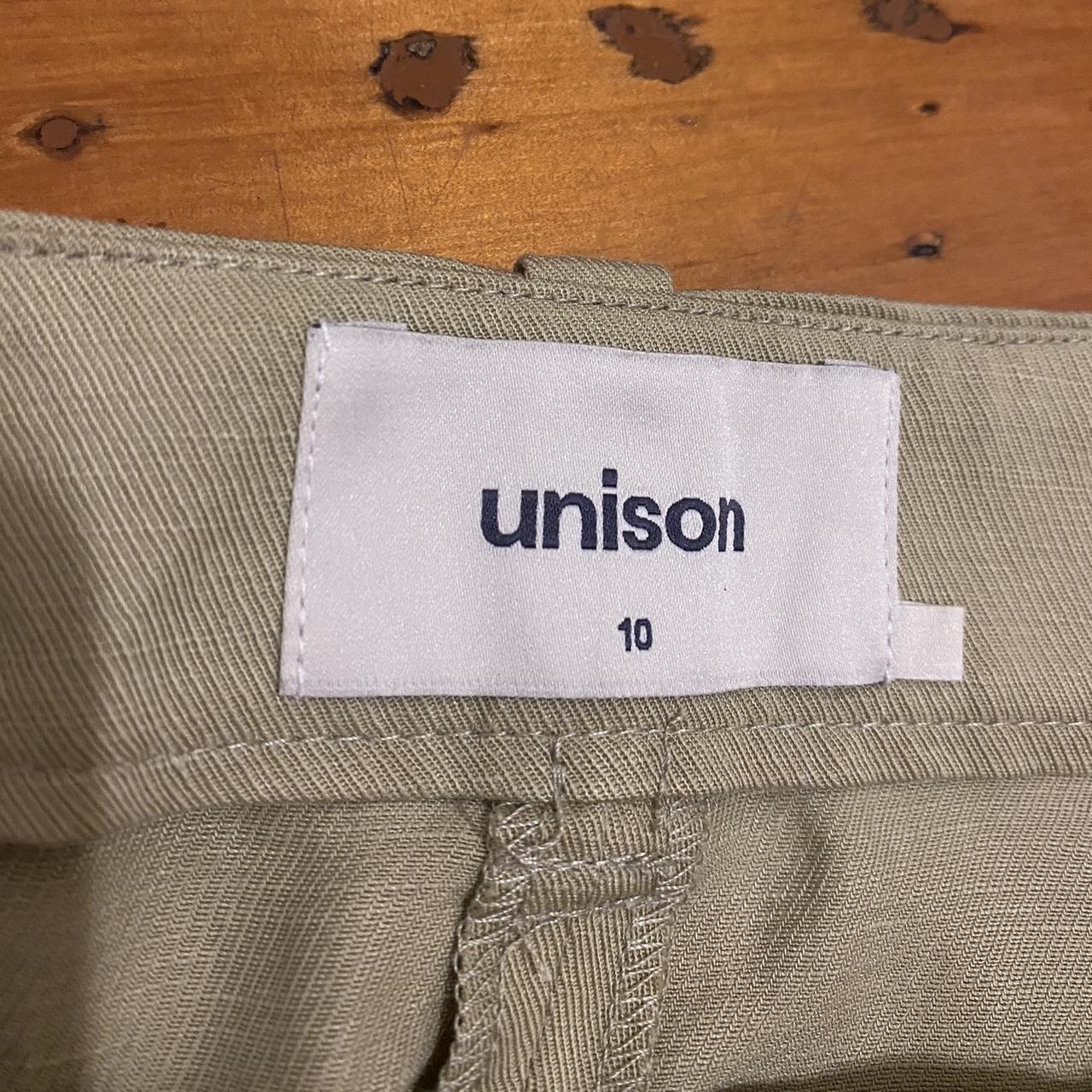 Unison Linen Blend Utility Skirt Never Worn, perfect... - Depop