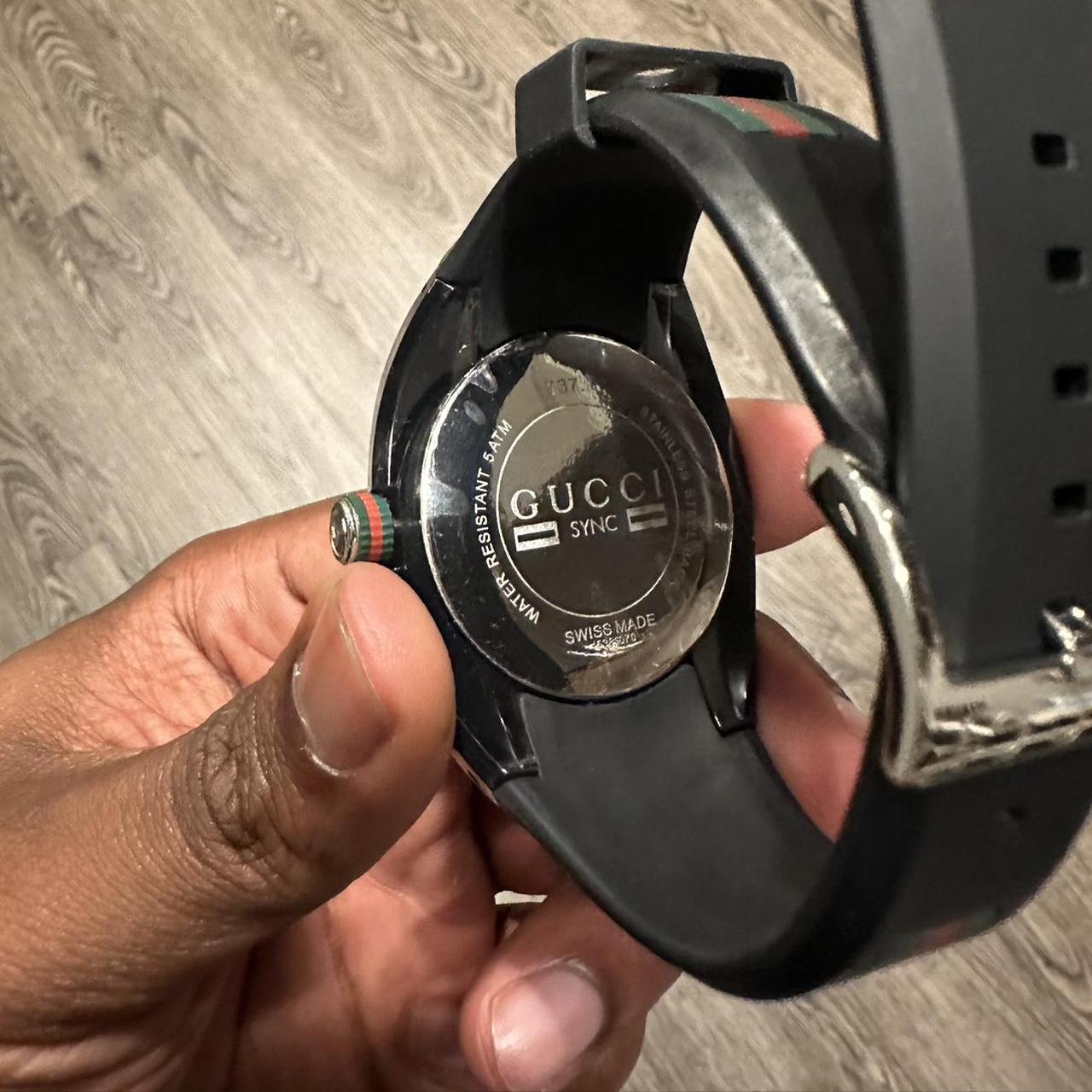 Gucci Sync XXL stainless steel watch (no box) - Depop