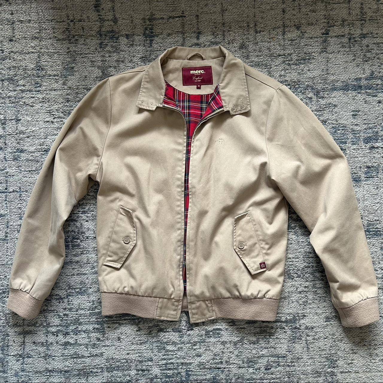 MERC LONDON HARRINGTON JACKET BEIGE An absolute... - Depop