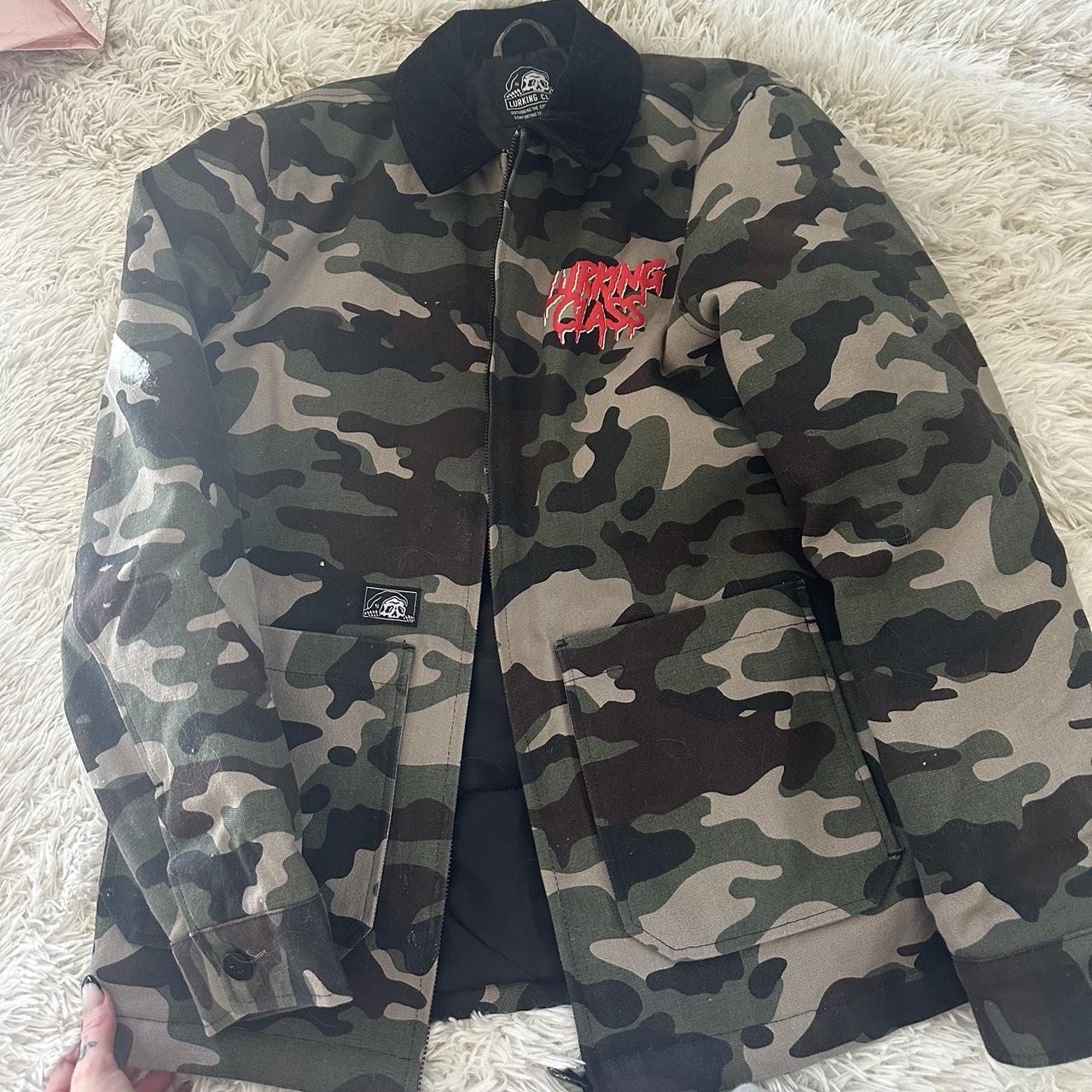 medium lurking class jacket never worn - Depop
