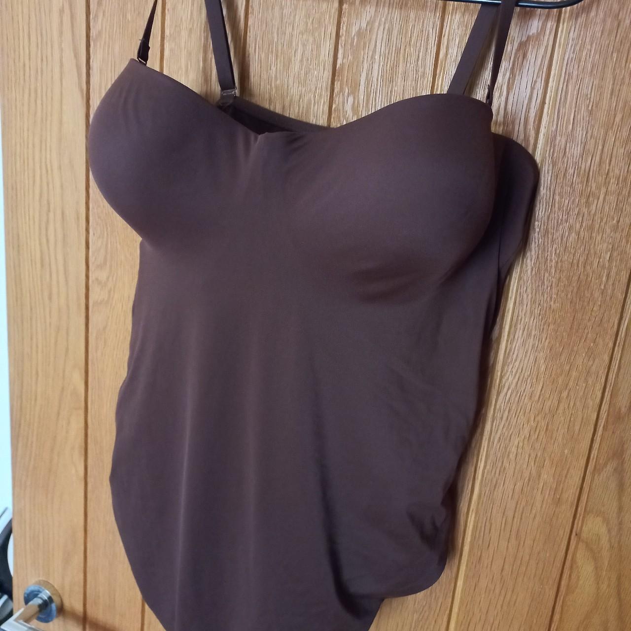 #Skims Bodysuit lovely brown colour Size 4X=136-146... - Depop