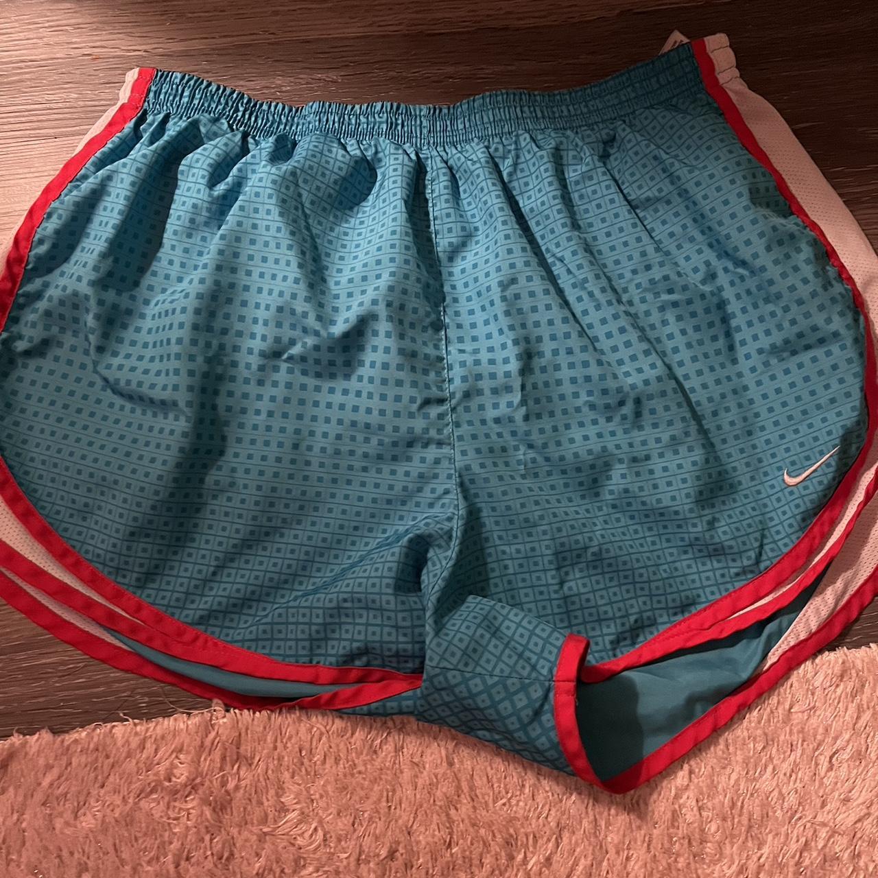 nike dri-fit blue workout shorts medium?? - Depop