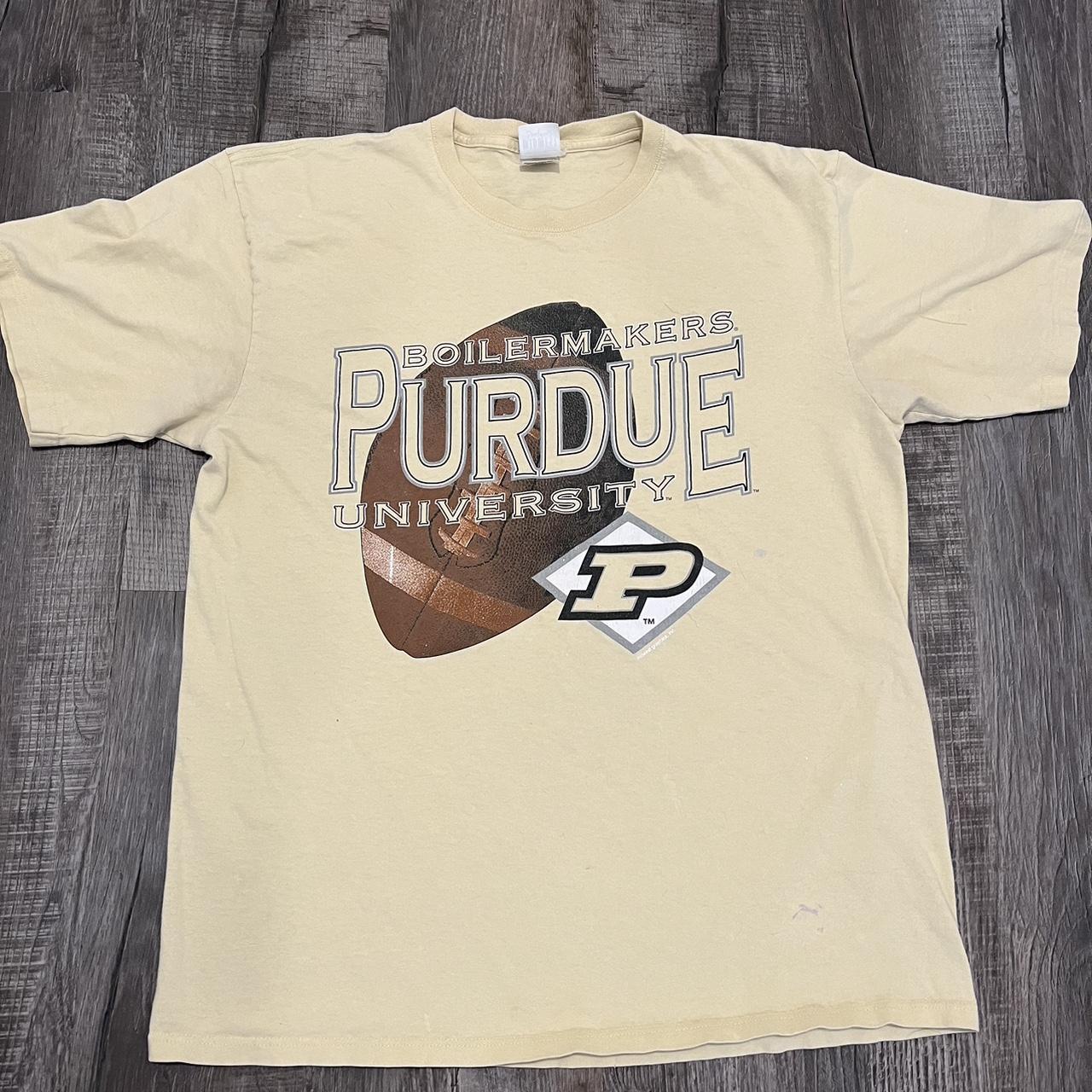 Vintage Purdue graphic shirt Size XL Great condition... - Depop