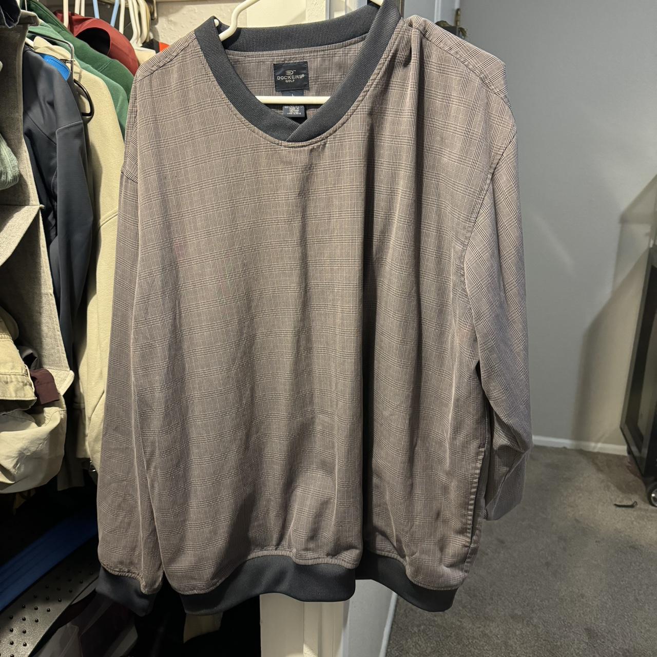 Retro Dockers Golf Sweatshirt - Depop