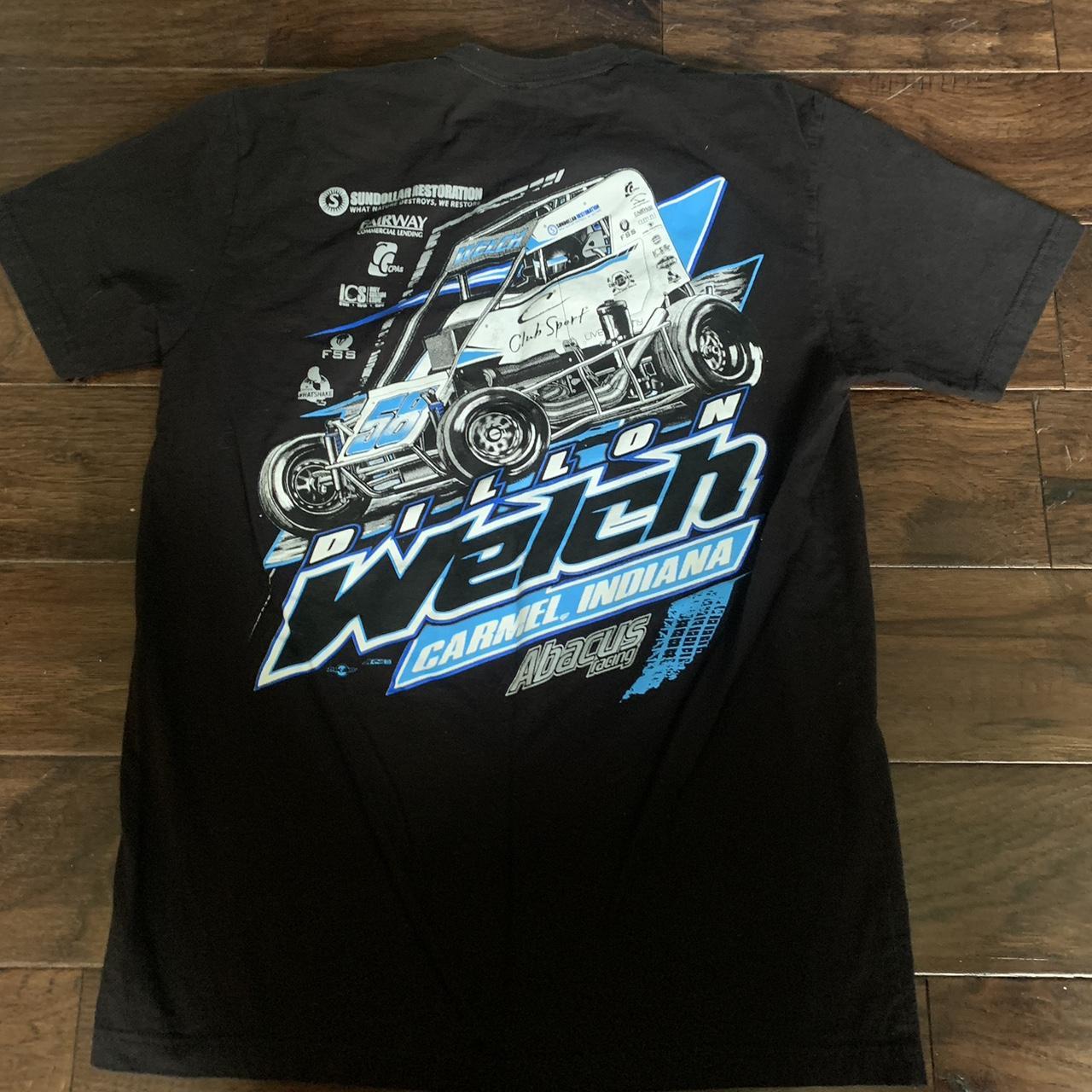 Large Dillon Welch Sprinter Car T-Shirt - Depop