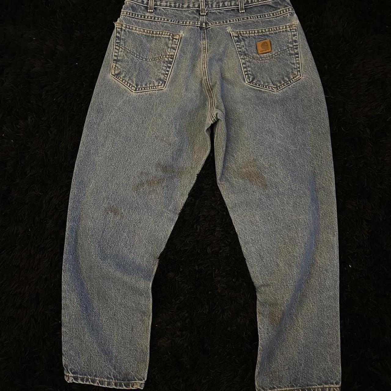 💣 Vintage Carhartt Jeans 💣 🛍️ 35x30 🛍️ ‼️ BUY 2 ITEMS... - Depop
