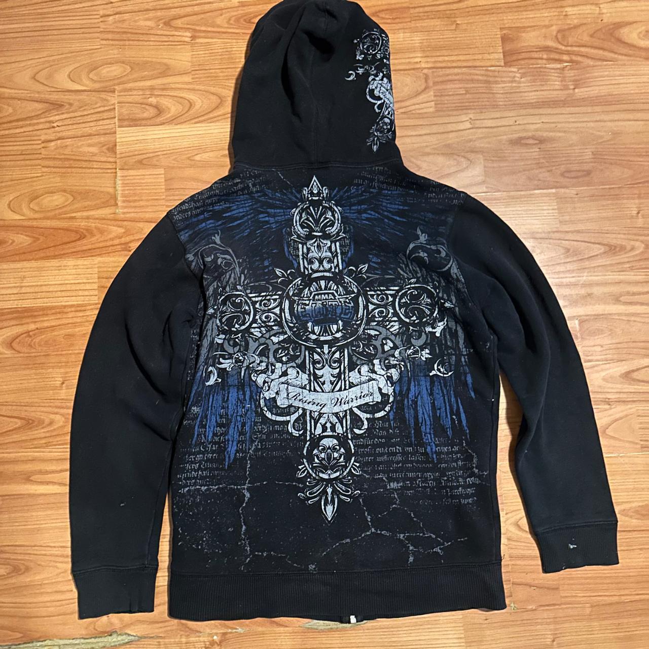 Rare cross mma elite zip up size small Could maybe... | Depop