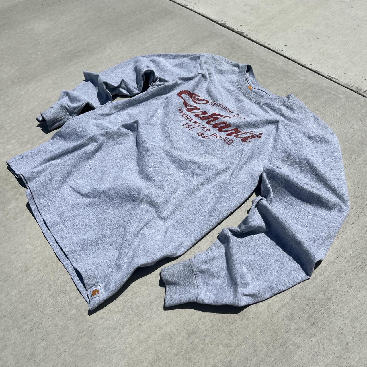 Vintage Carhartt Long Sleeve Shirt Fits like a... - Depop