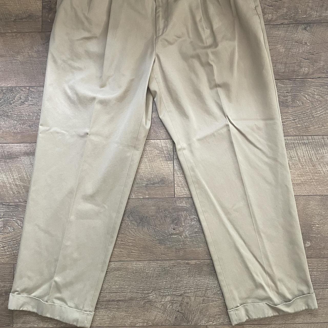 Savane Men's Pants Size 40 x 29 Khaki Straight Leg - Depop
