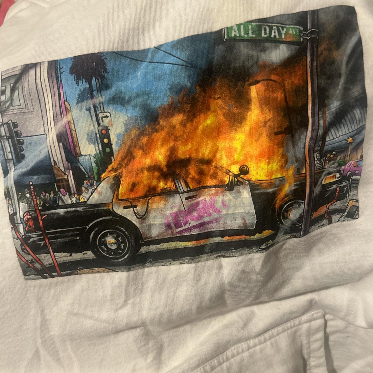 DGK burning cop car hoodie XL #dgk #dgkhoodie... - Depop