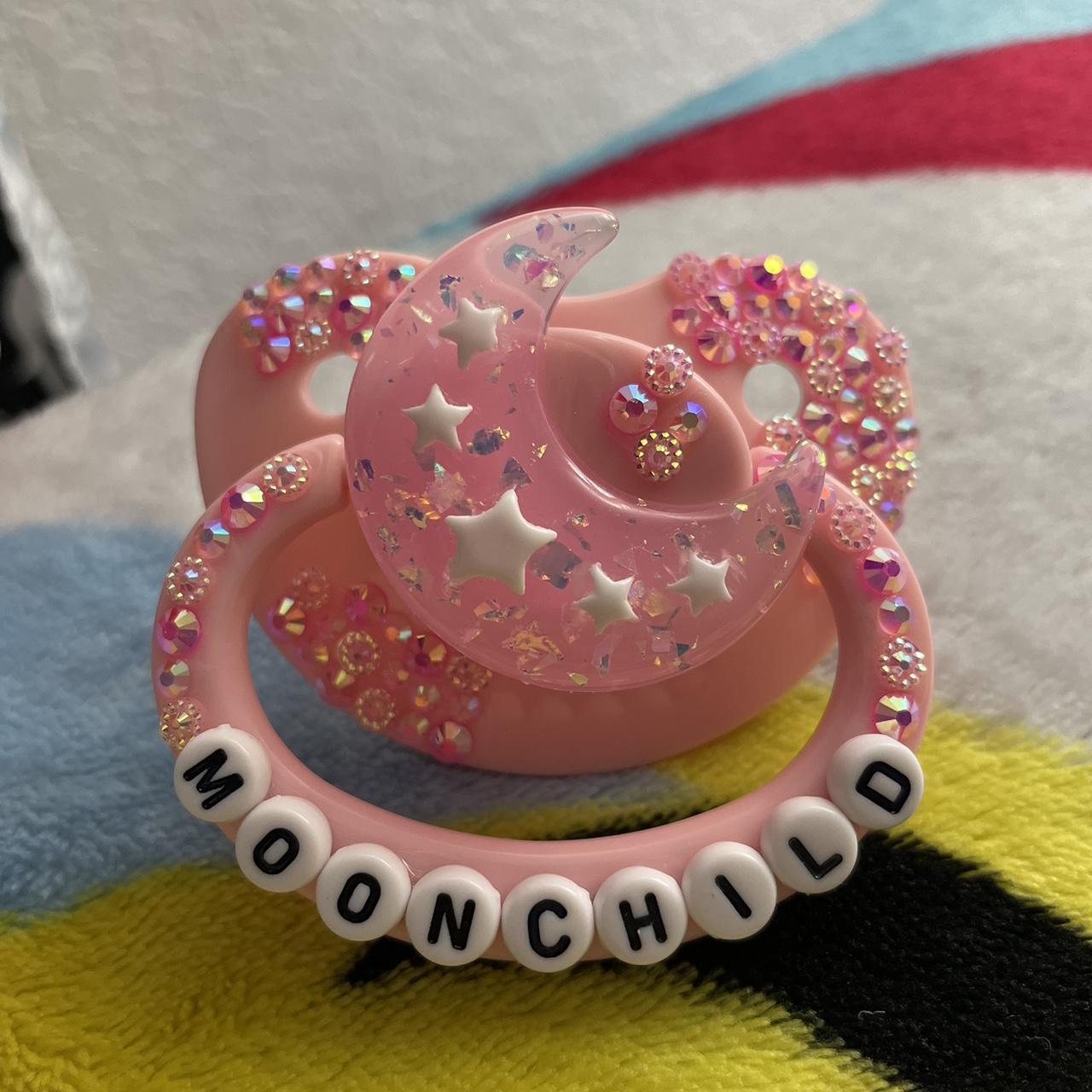 Moonchild Adult Paci handmade & designed with... - Depop