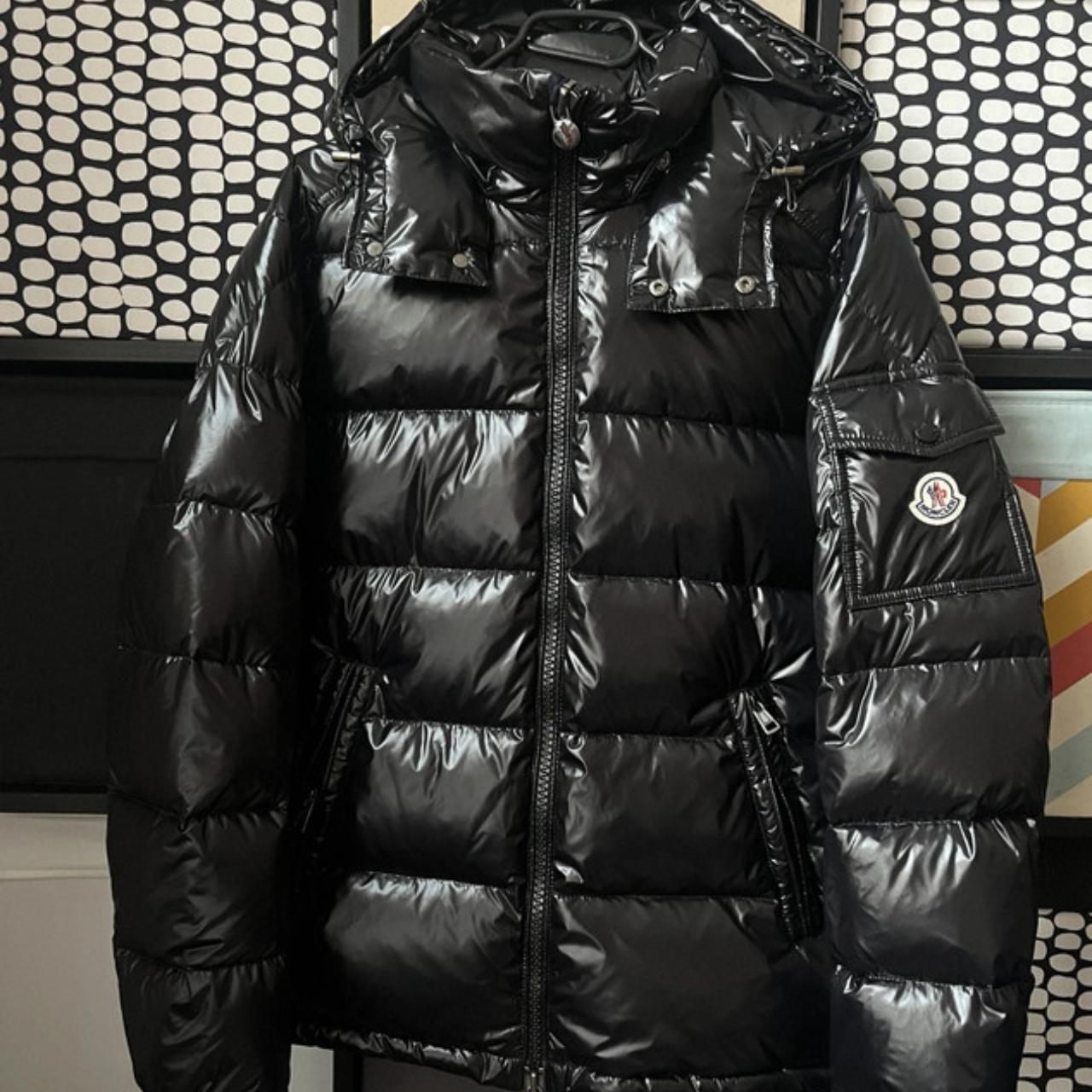 Moncler black Maya size 1 S·New with... - Depop
