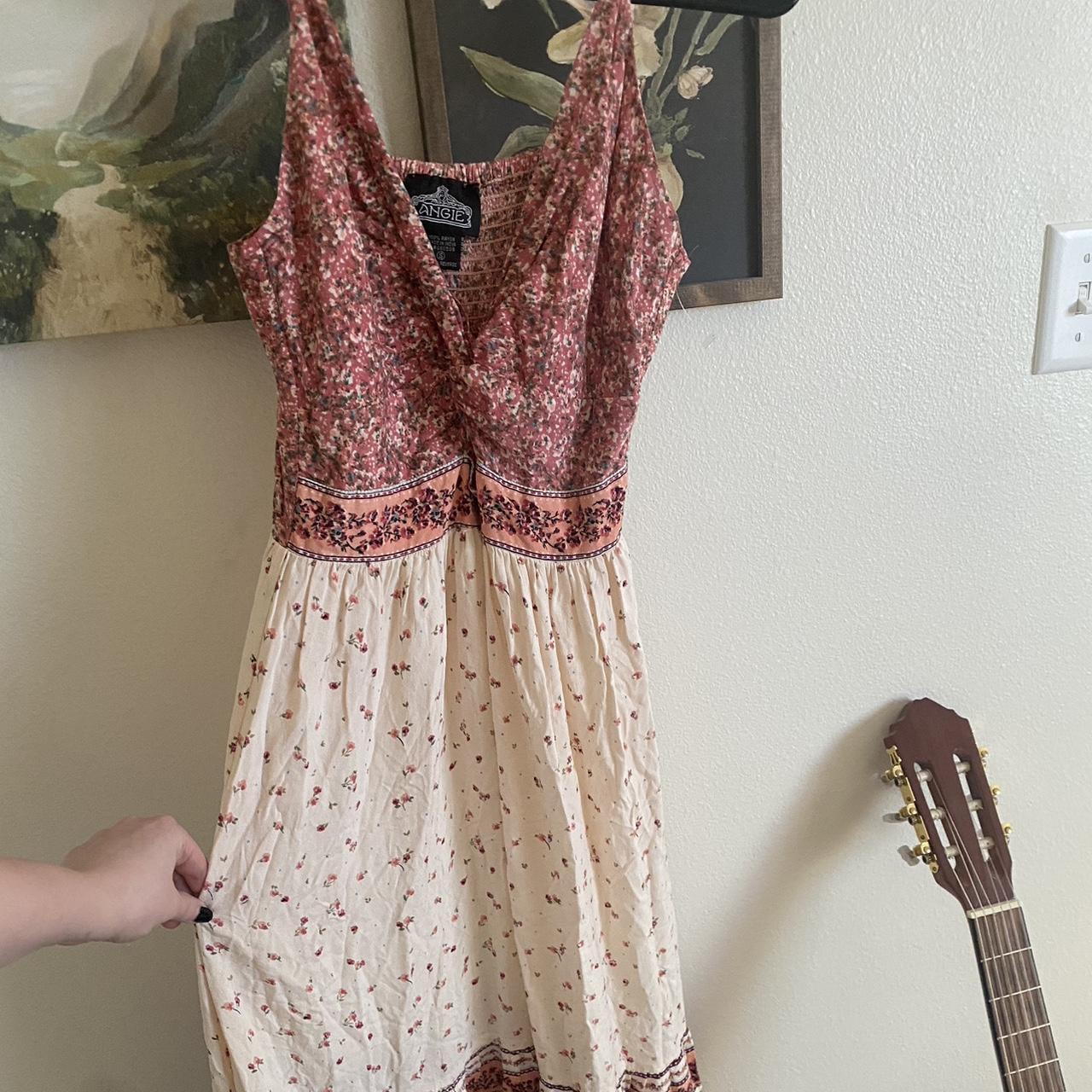 Angie small maxi dress. Very boho similar to free... - Depop