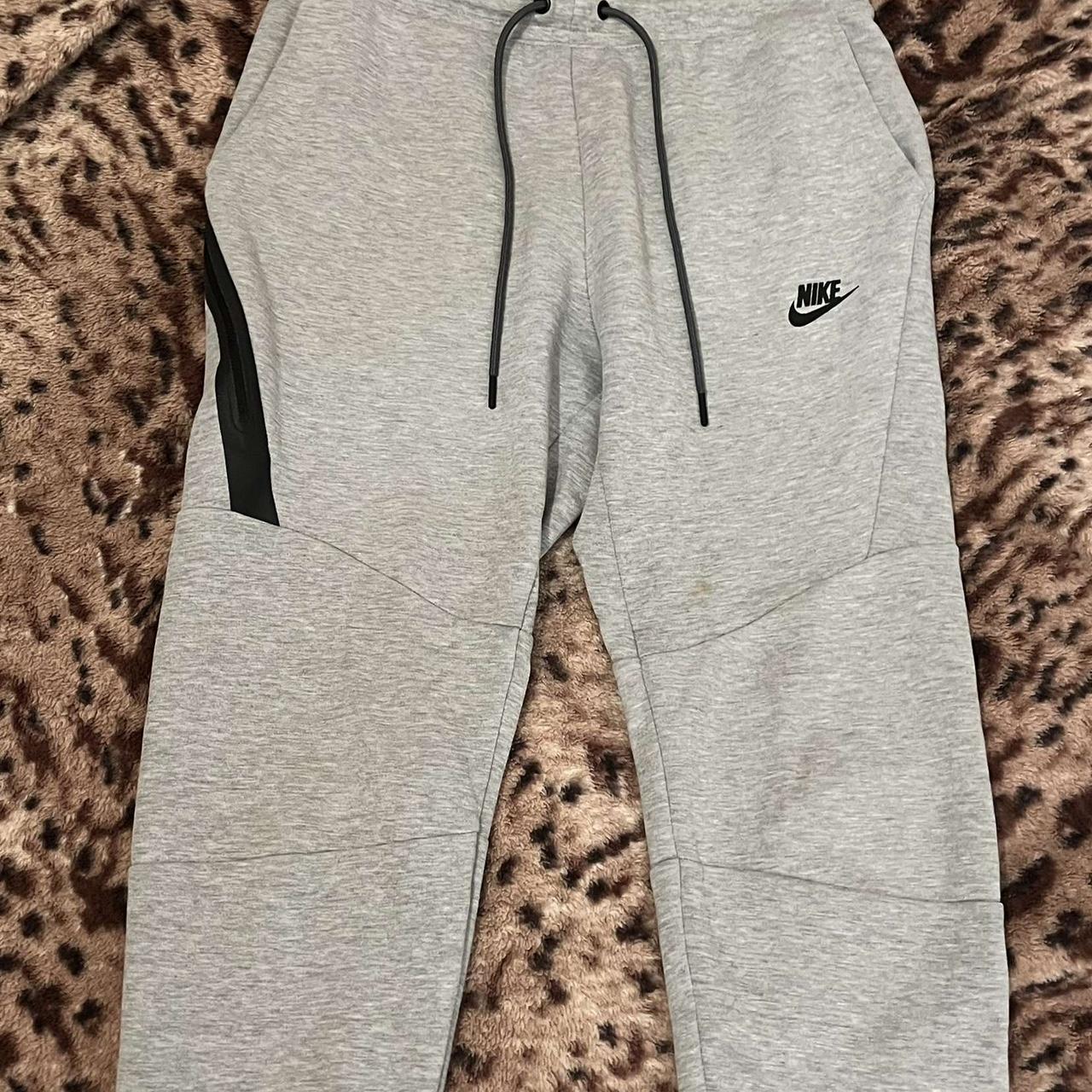 old season nike tech fleece grey joggers - Depop