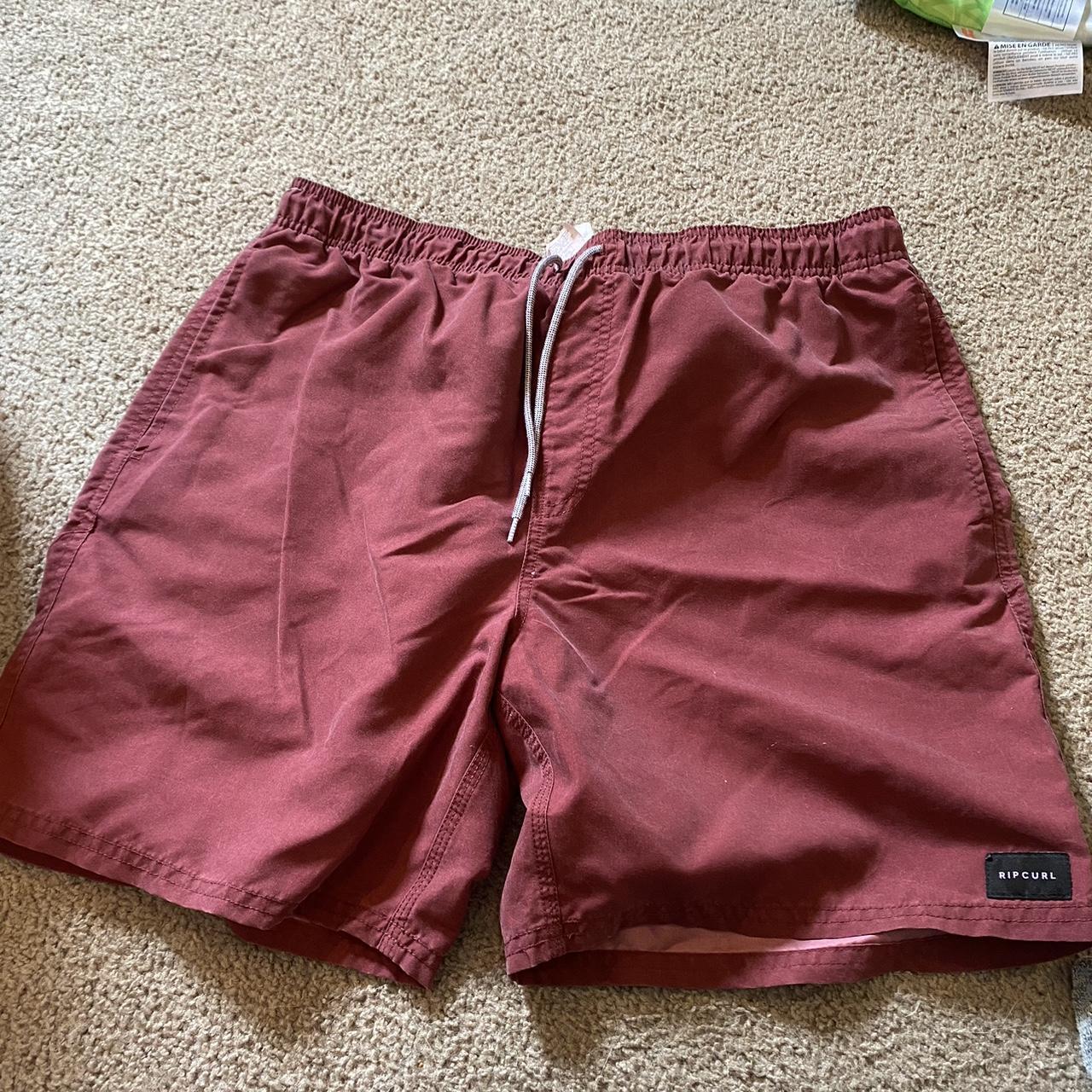 Rip curl lay days red lifestyle board shorts extra... - Depop