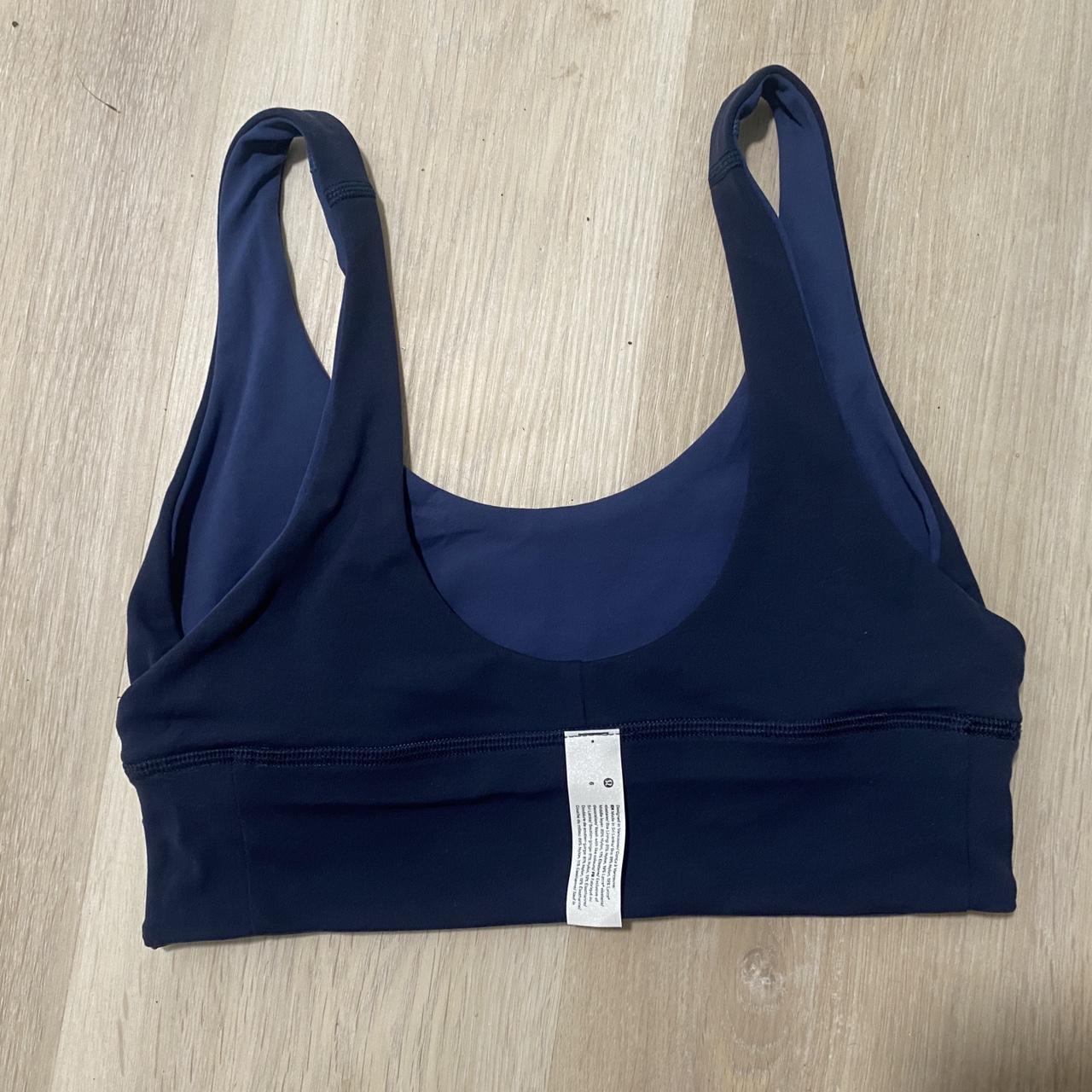Lululemon Align Bra Reversible, mineral blue color... - Depop
