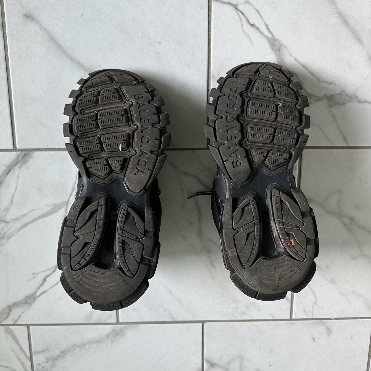 LED Balenciaga Track Runner in black colorway... - Depop