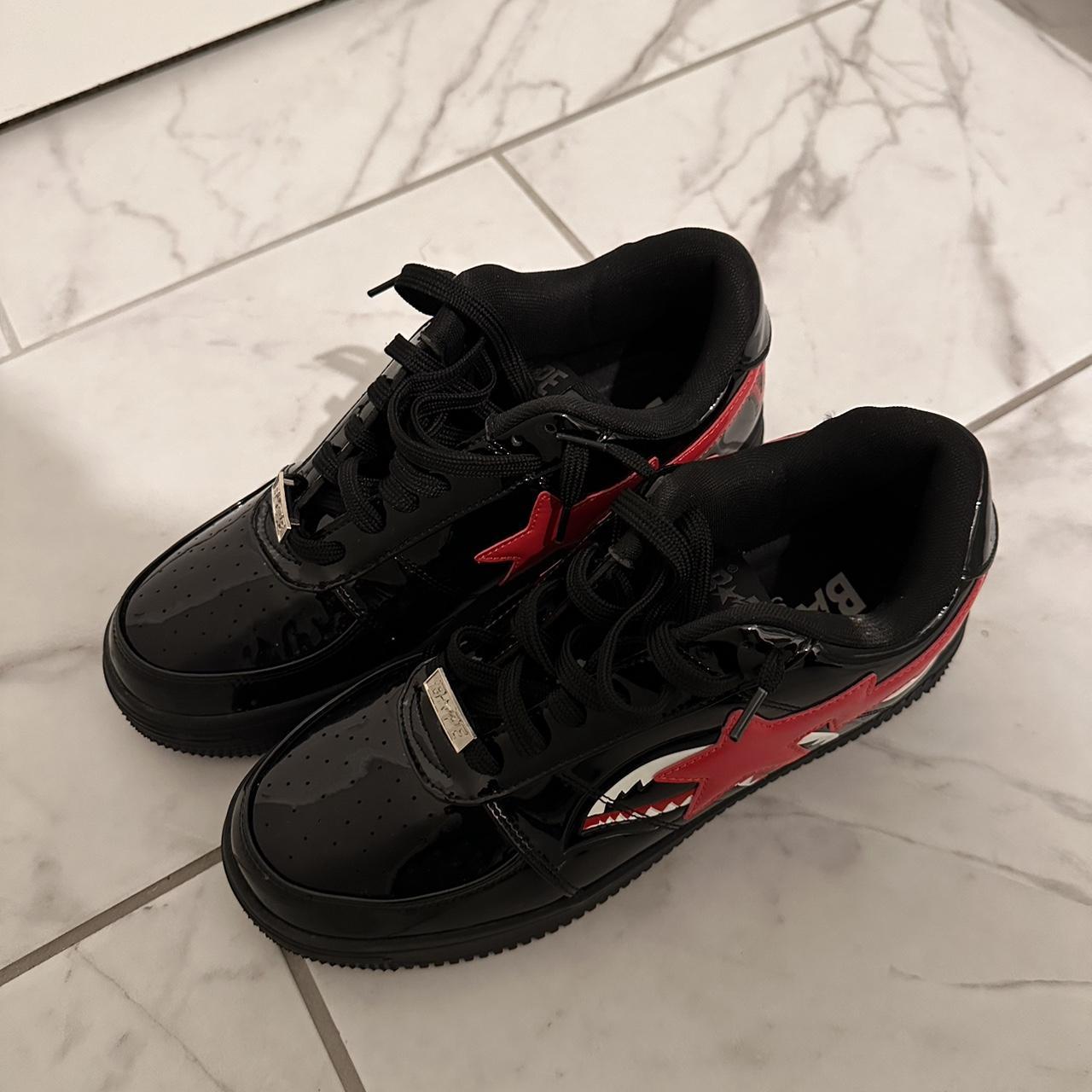 RARE VINTAGE PATENT LEATHER BAPESTAS - Depop