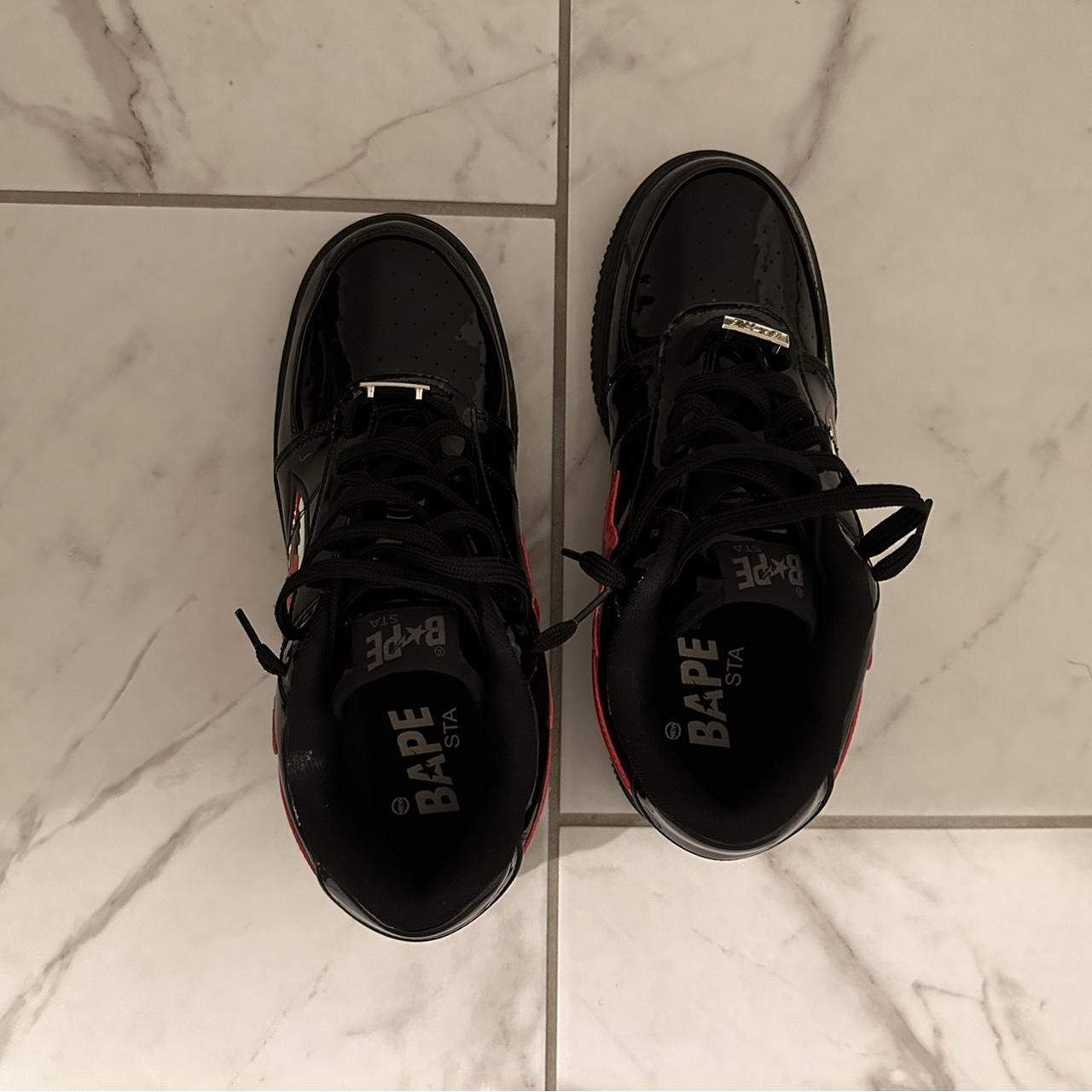 RARE VINTAGE PATENT LEATHER BAPESTAS - Depop