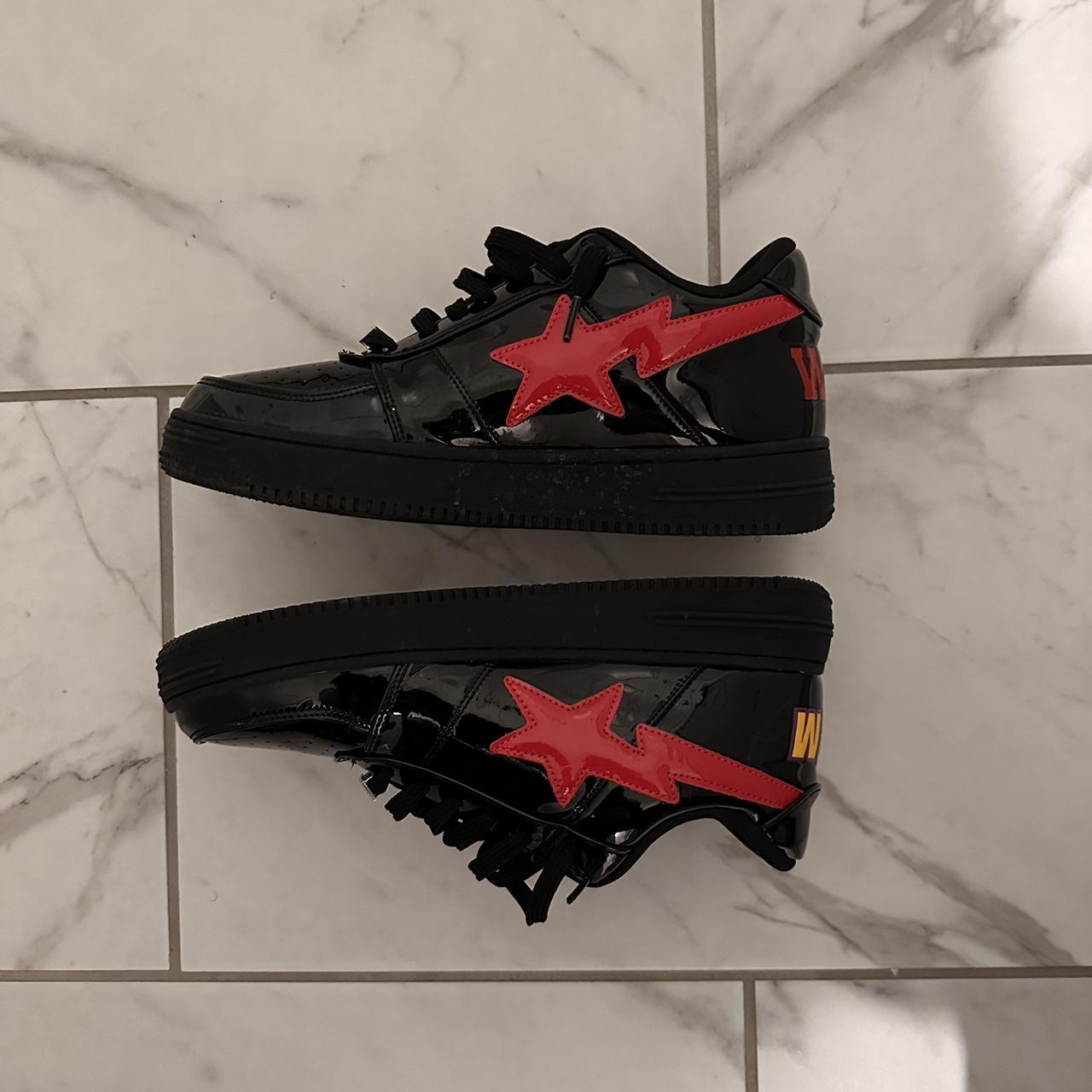 RARE VINTAGE PATENT LEATHER BAPESTAS - Depop